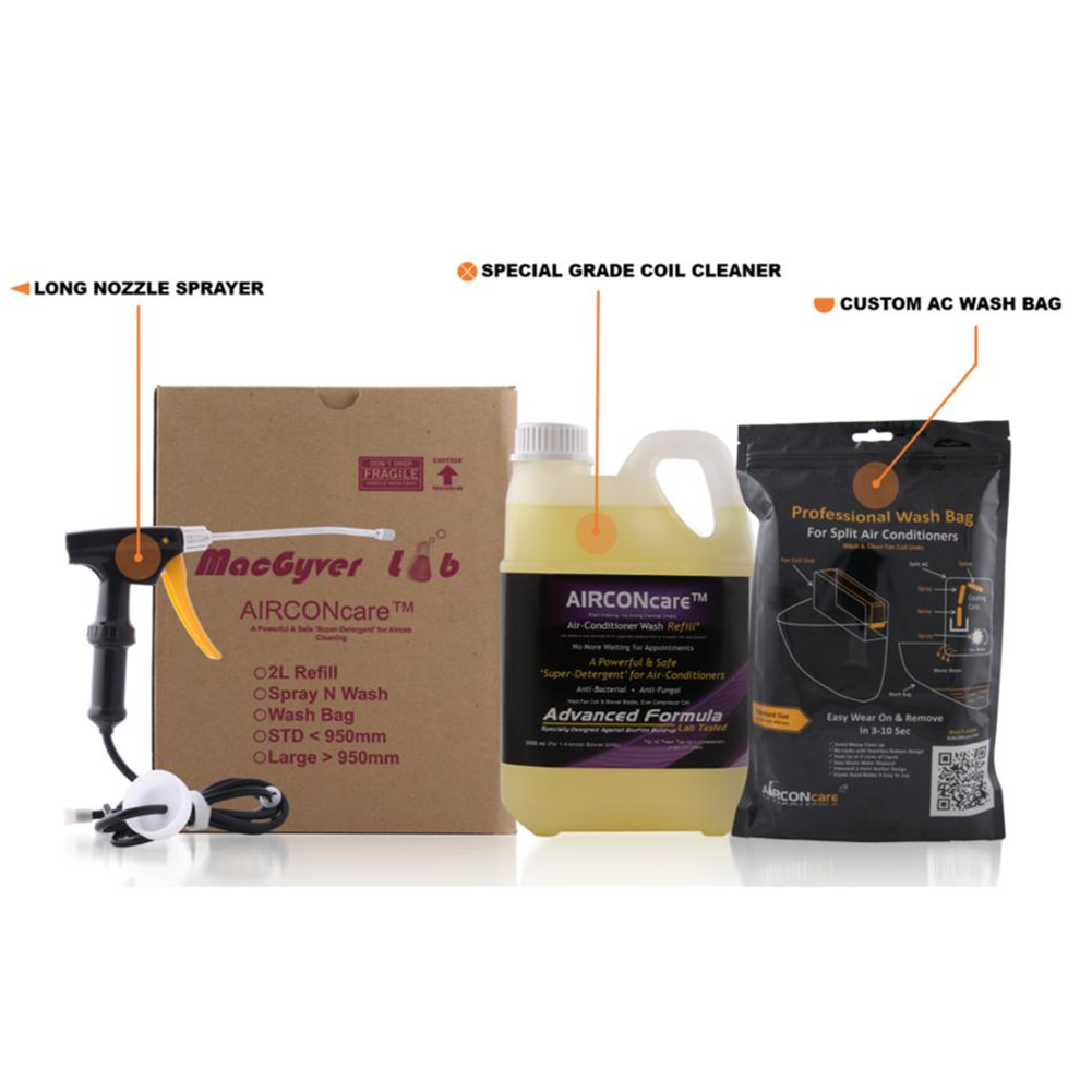 Air Conditioning Cleaning Kit & AC Cleaning Supplies – HVAC Trade ...